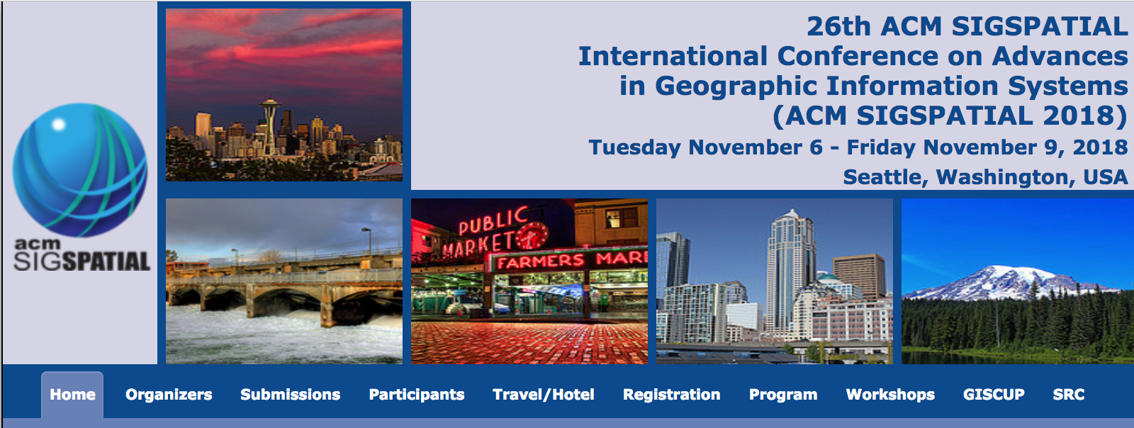 Two Papers Accepted at ACM SIGSPATIAL 2018 – GeoDSLab@UW-Madison