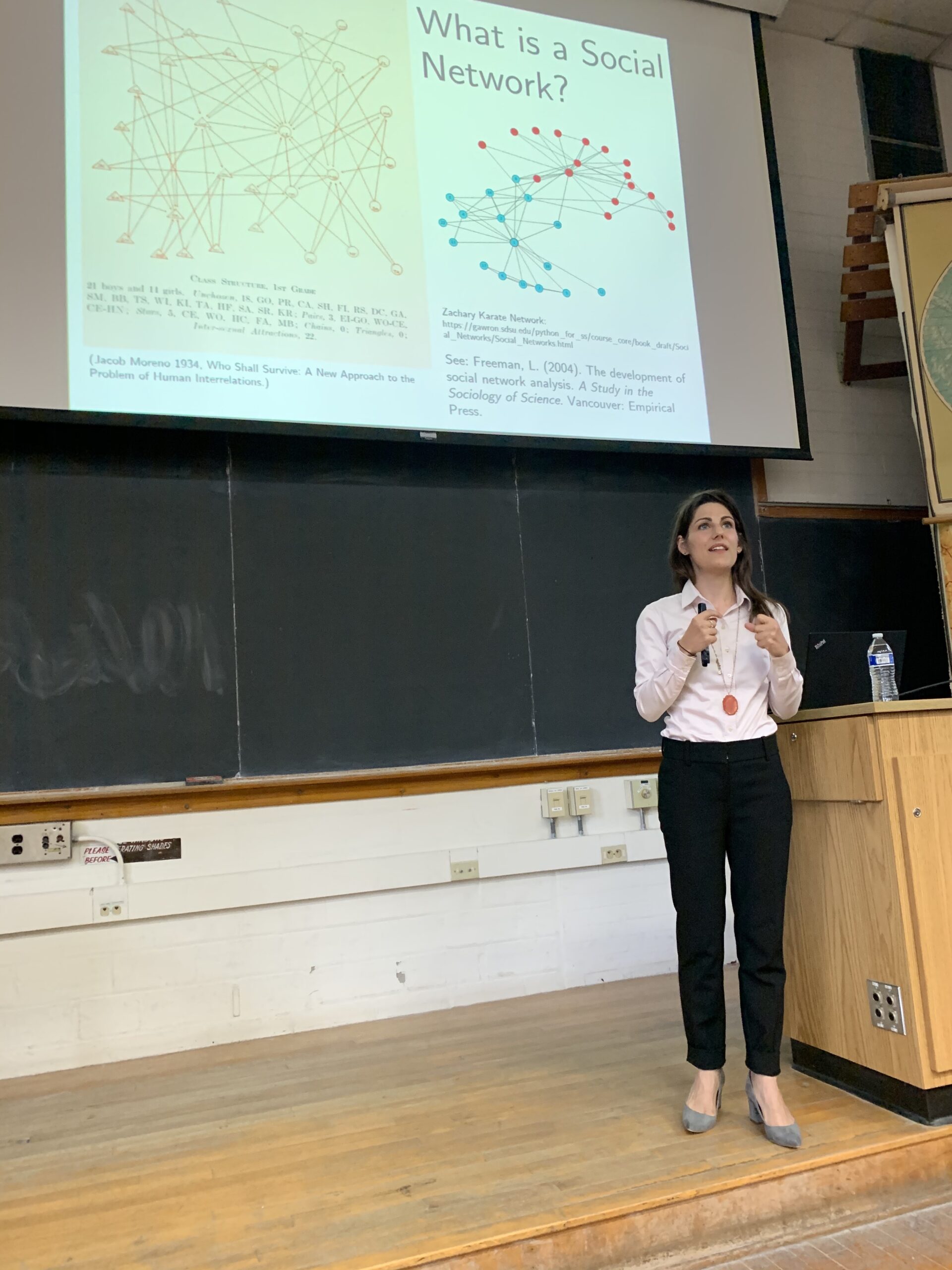 Dr. Clio Andris Visited UW-Madison Geography – GeoDSLab@UW-Madison