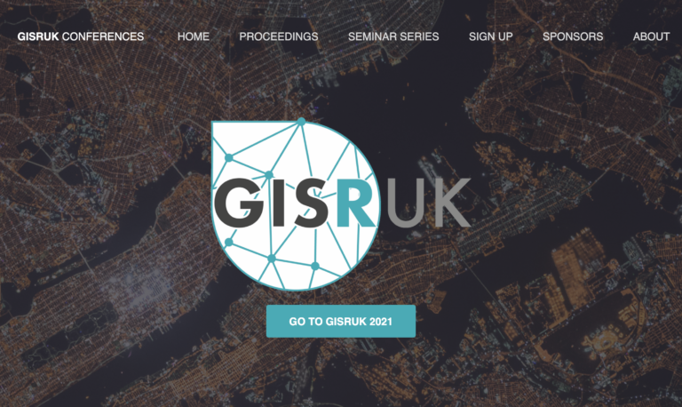 Prof. Gao presents at the GIScience Research UK International Seminar ...