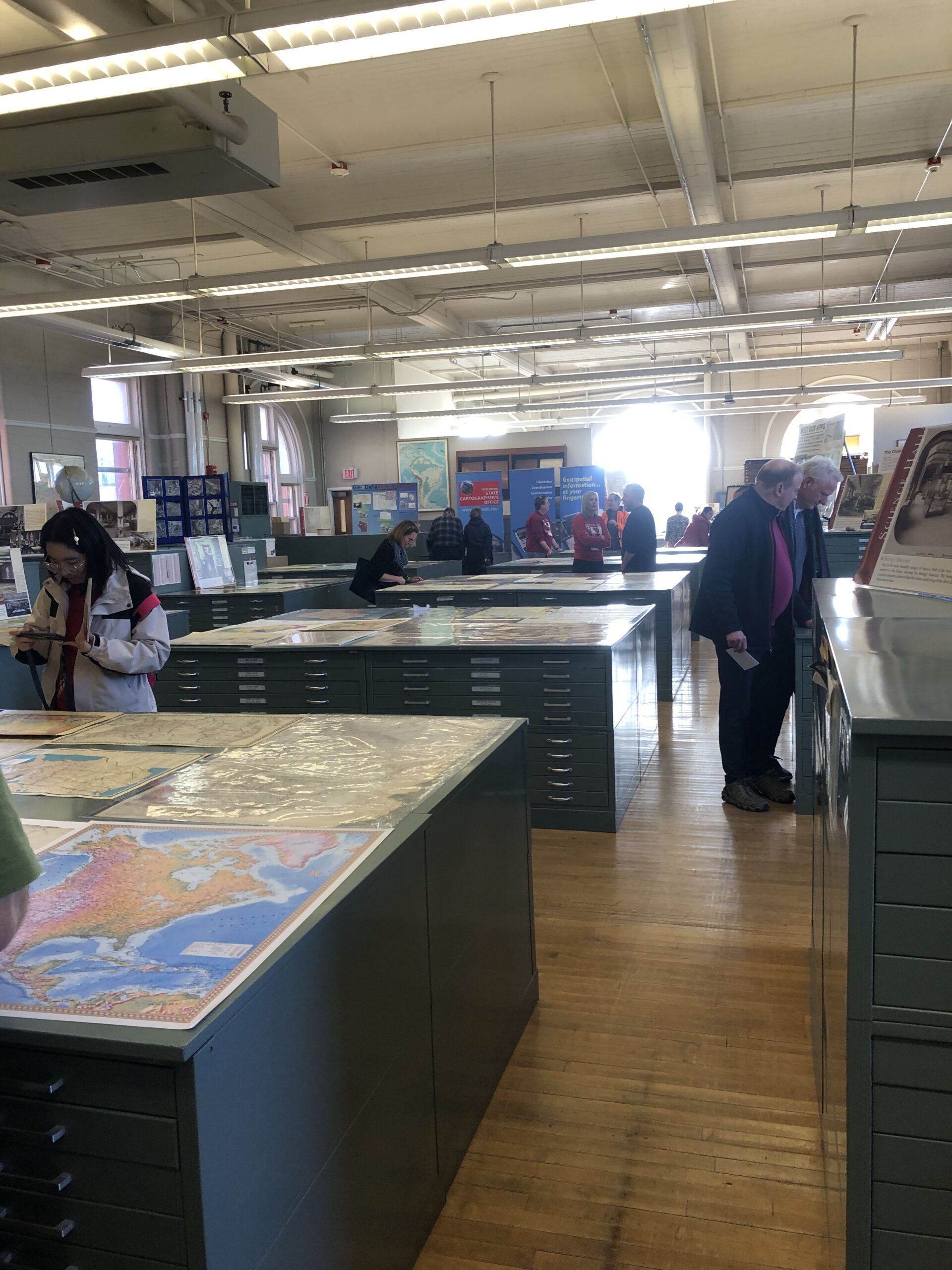 Big turnout for Open House Celebration of Geography and Map-Making ...