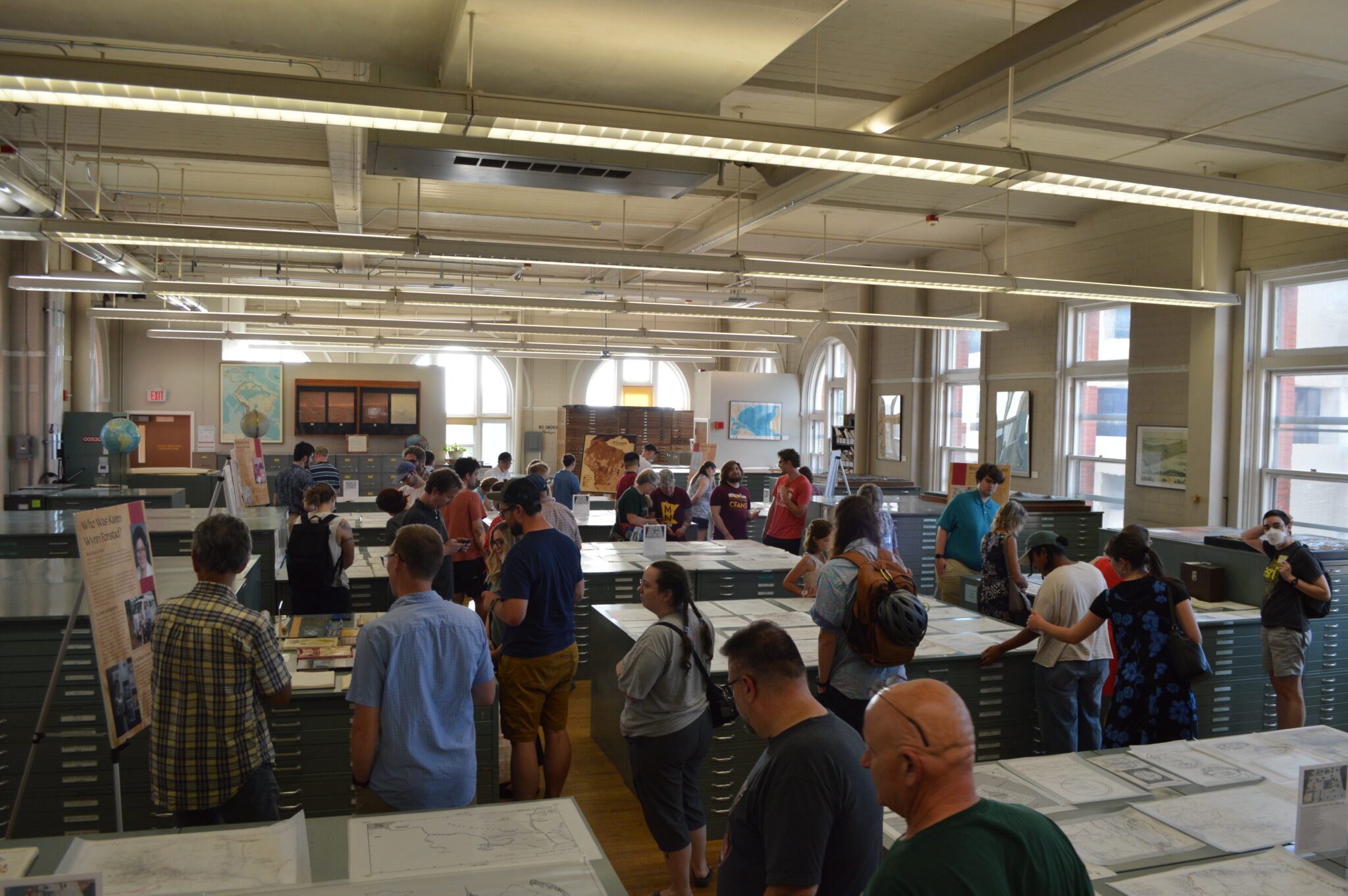 Fantastic Worlds Map Exhibit Draws Crowds to Science Hall - MadGeogNews